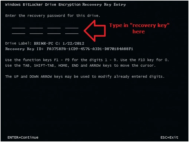 How To Unlock A Windows 7 Computer Locked By Bitlocker Drive Encryption