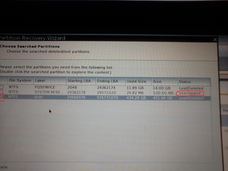 Bcd Missing Status0xc000000f And Diskpart Wont List My Main Partition Solved Windows 7 Forums
