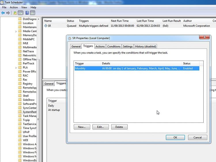 Disable Automatic System Restore Point Creation Solved Windows 7 Forums