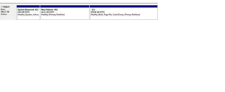 Unallocated Space On Left How To Mergeextend Partition Windows 7 Forums