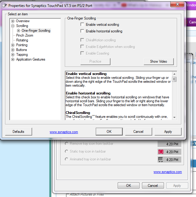 How do I enable touchpad vertical scrolling? Solved - Windows 7 Forums How do I enable touchpad vertical scrolling? Solved - Windows 7 Forums