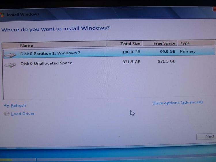 Reinstalling Win 7- Reinstalling Win 7-