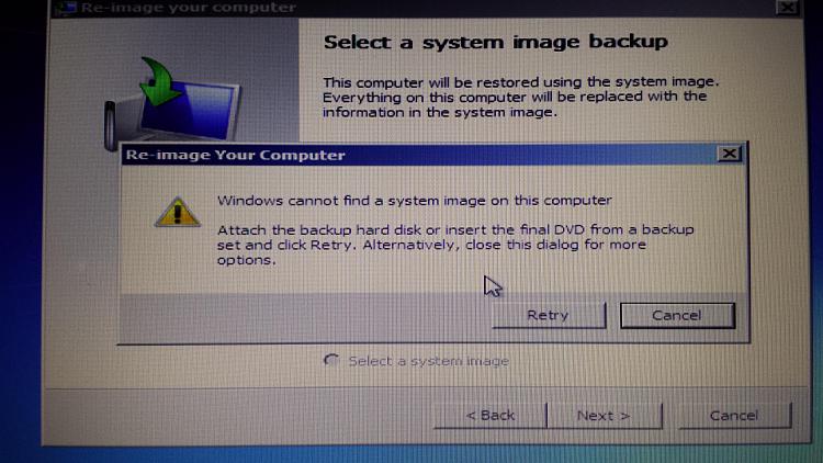 Help please, bootmgr missing' and 'windows cannot find a system image ... Help please, bootmgr missing' and 'windows cannot find a system image ...
