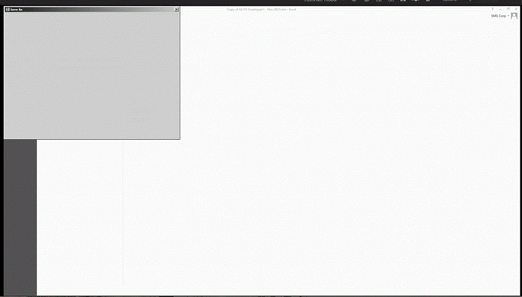 Office 2013 Issue Save As Dialog Box Blankgrayed Out Solved Windows 7 Forums