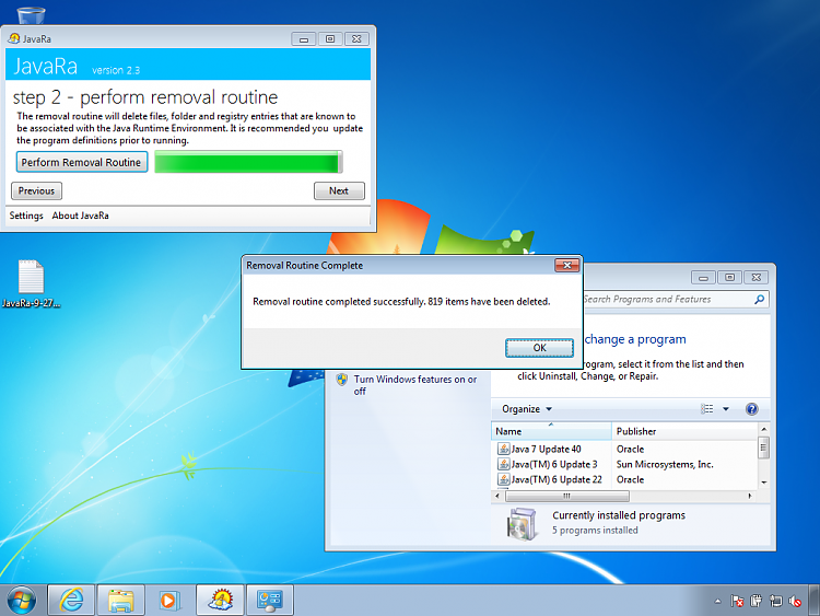 Uninstall Old Java Version - Cannot Find Solved - Windows 7 Help Forums Uninstall Old Java Version - Cannot Find Solved - Windows 7 Help Forums