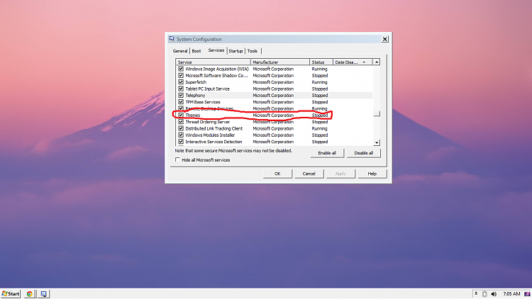 Unable to change theme in Windows 7 - Windows 7 Forums Unable to change theme in Windows 7 - Windows 7 Forums