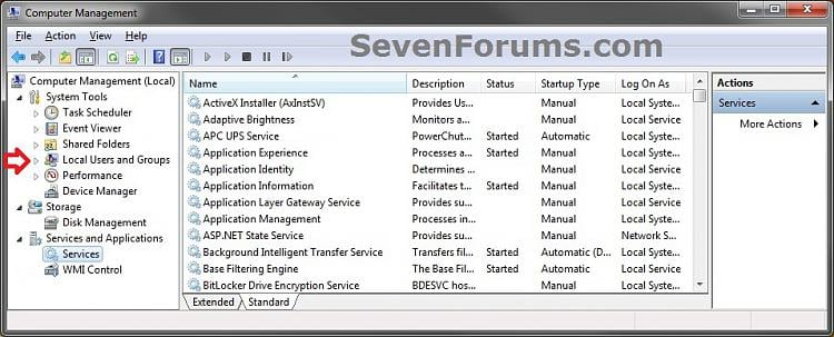Local Users and Groups MMC Snap-in - Enable or Disable | Tutorials Local Users and Groups MMC Snap-in - Enable or Disable | Tutorials
