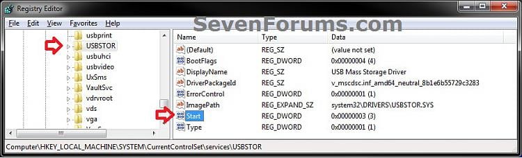 Usb Storage Device Enable Or Disable Connecting Tutorials