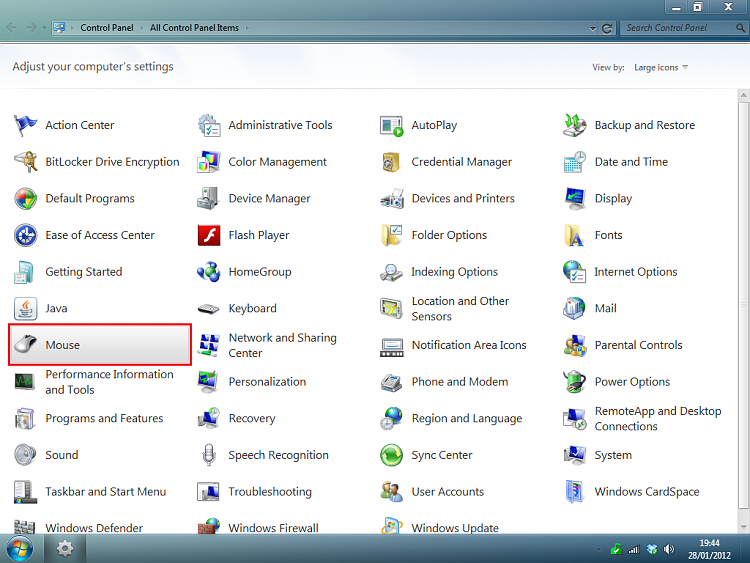 Pointer Show Location With Ctrl Key Enable Or Disable Tutorials