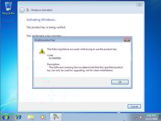 Clean Install With A Upgrade Windows 7 Version Tutorials