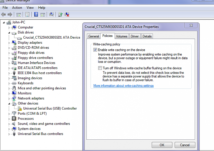 Write Caching Enable Or Disable Page 10 Tutorials