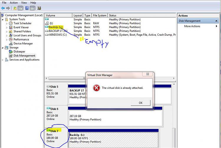 Virtual Hard Disk - Create and Attach VHD - Page 4 - | Tutorials Virtual Hard Disk - Create and Attach VHD - Page 4 - | Tutorials