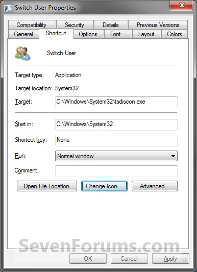 Switch User Shortcut - Create | Tutorials Switch User Shortcut - Create | Tutorials