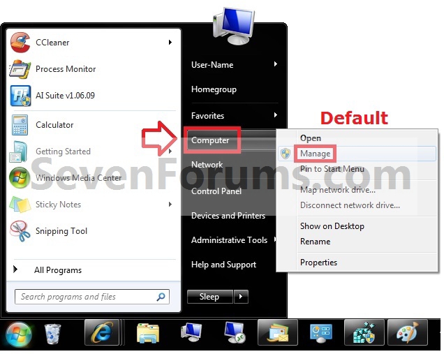 Manage Add Or Remove From Computer Context Menu Tutorials