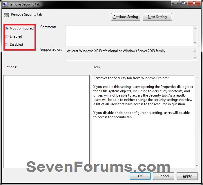 Security Tab - Add or Remove from Properties | Tutorials Security Tab - Add or Remove from Properties | Tutorials