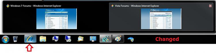 Taskbar Thumbnail Previews - Change Size | Tutorials Taskbar Thumbnail Previews - Change Size | Tutorials