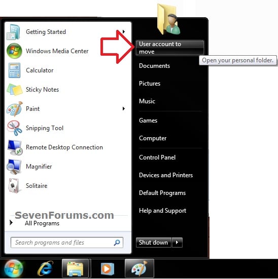 User Profile - Change Default Location | Tutorials User Profile - Change Default Location | Tutorials