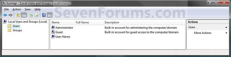 Local Users and Groups Manager - Open | Tutorials Local Users and Groups Manager - Open | Tutorials